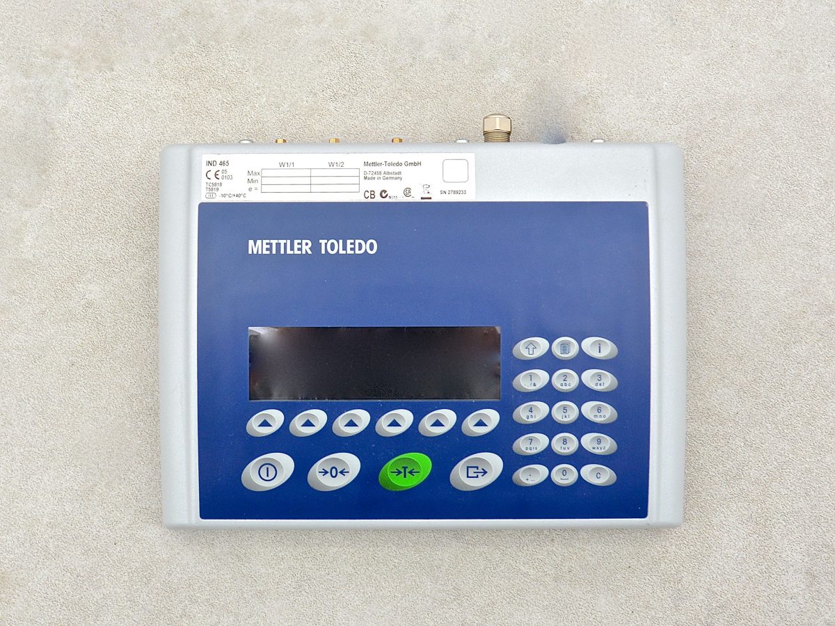 Mettler Toledo IND465 weegterminal - Gemini BV