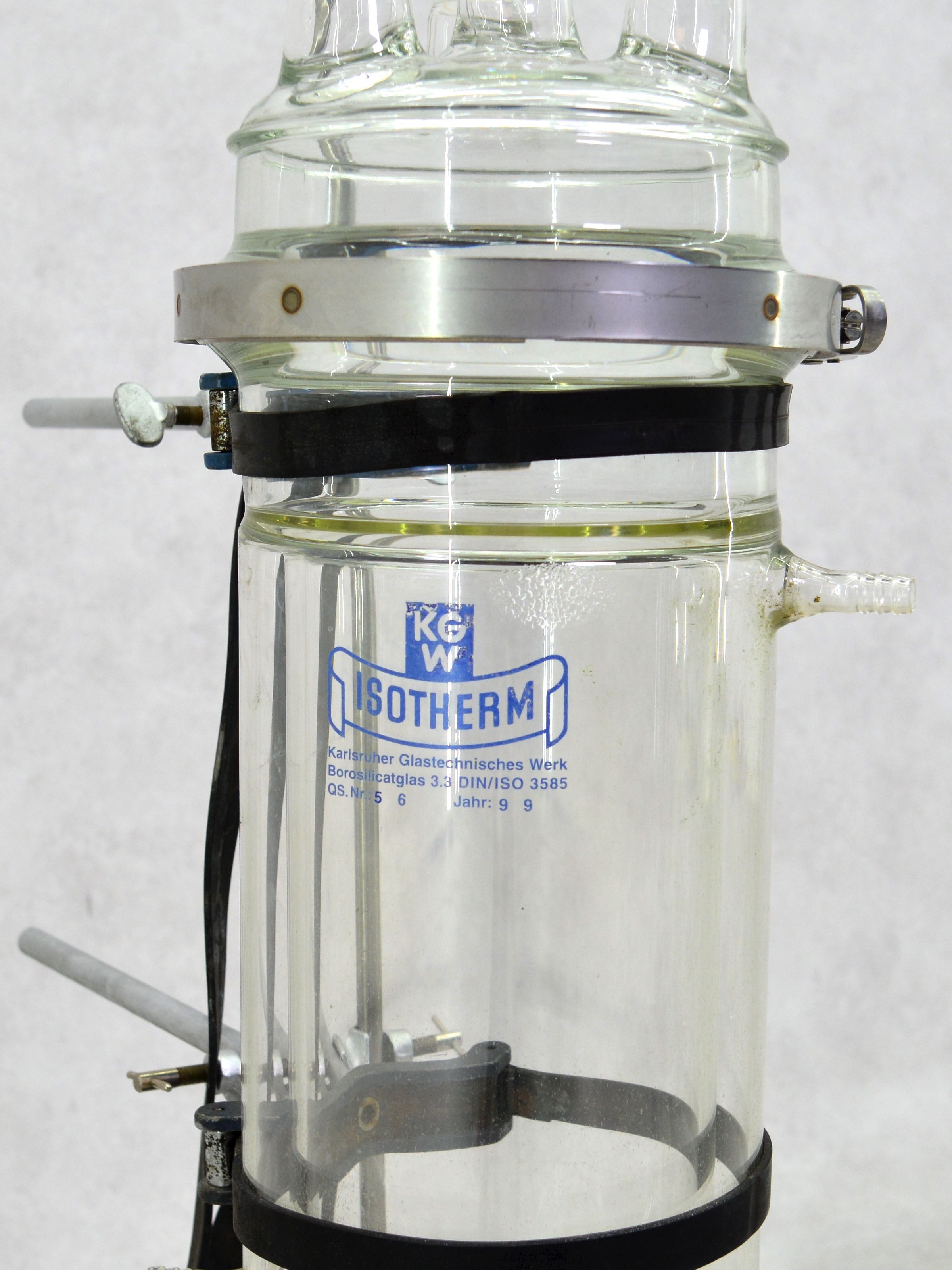 Isotherm Reactor Dubbelwandige glazen reactorvat - Gemini BV