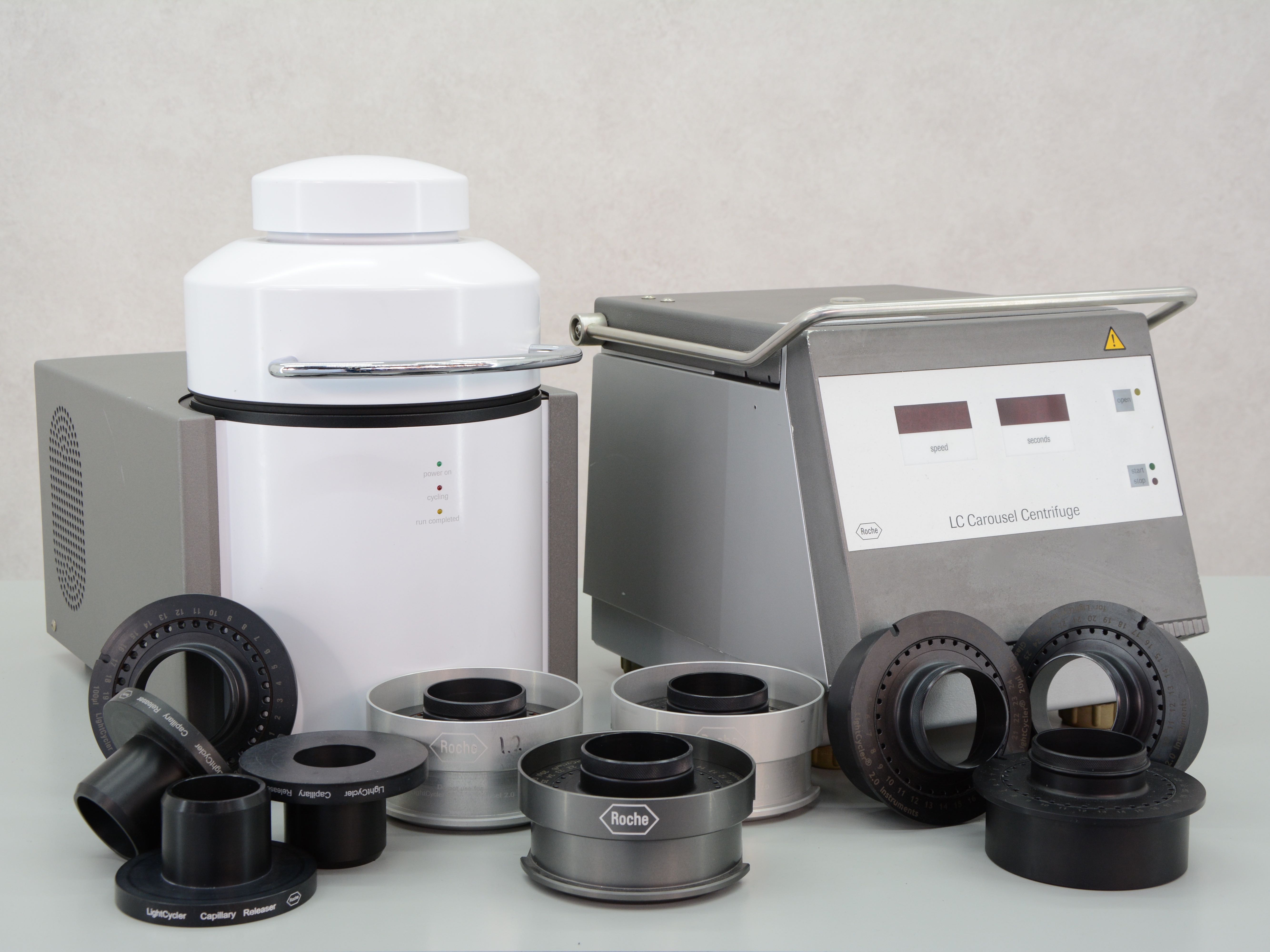 Roche LC Carousel centrifuge & LightCycler 2.0 PCR fluorescentie meter ...