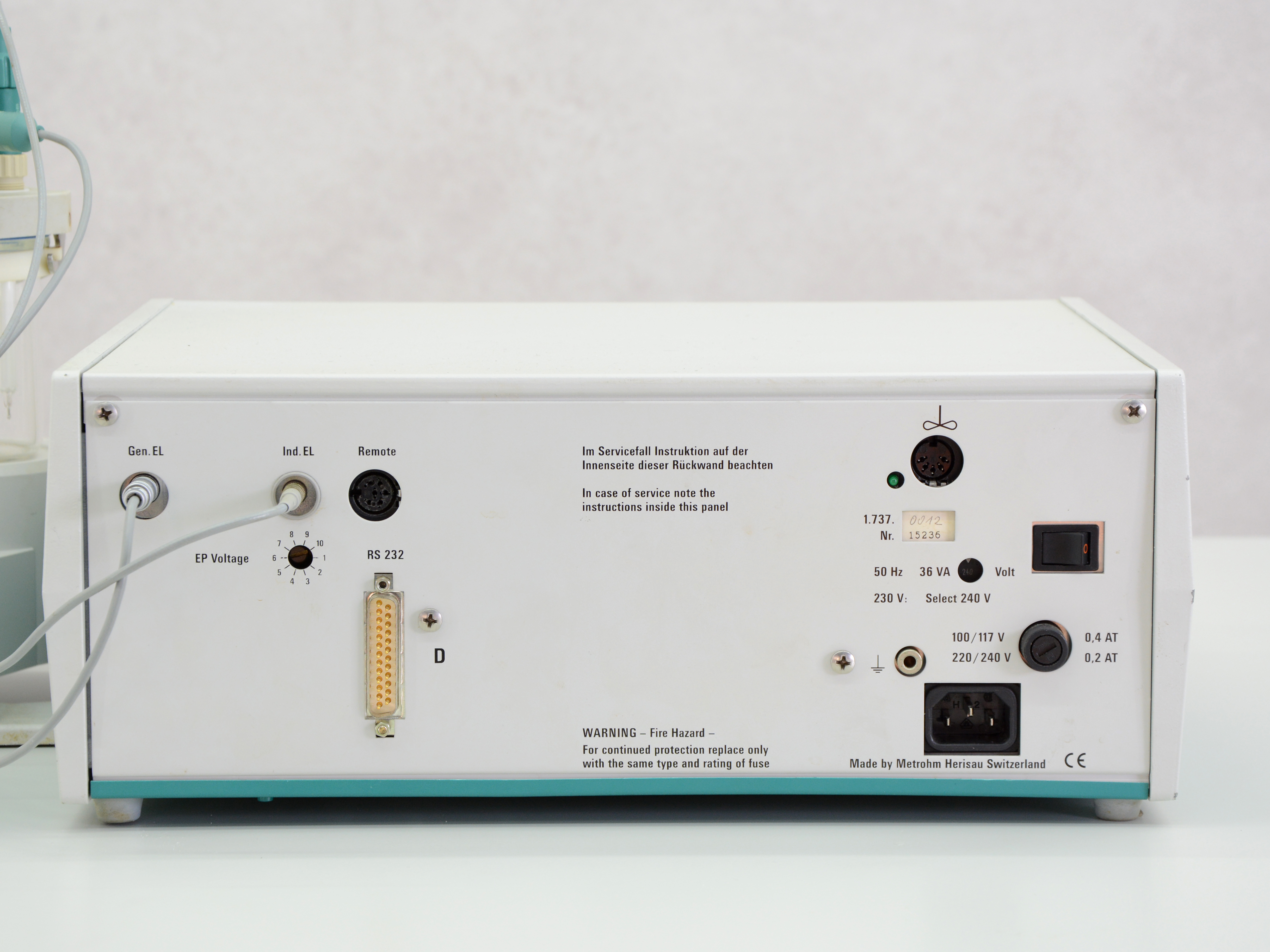 Metrohm 737 coulometer - Gemini BV