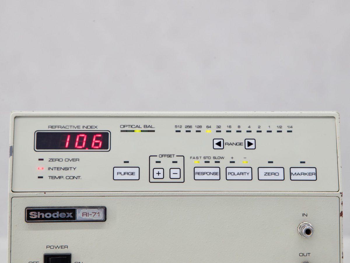 Shodex RI71 RI Detector - Gemini BV