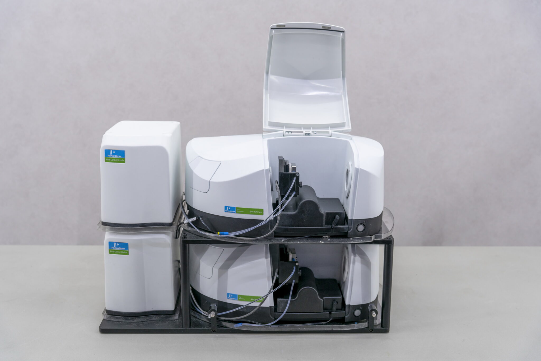 Perkin Elmer Fluid control module & Spectrum Two FT-IR Spectrofotometer ...